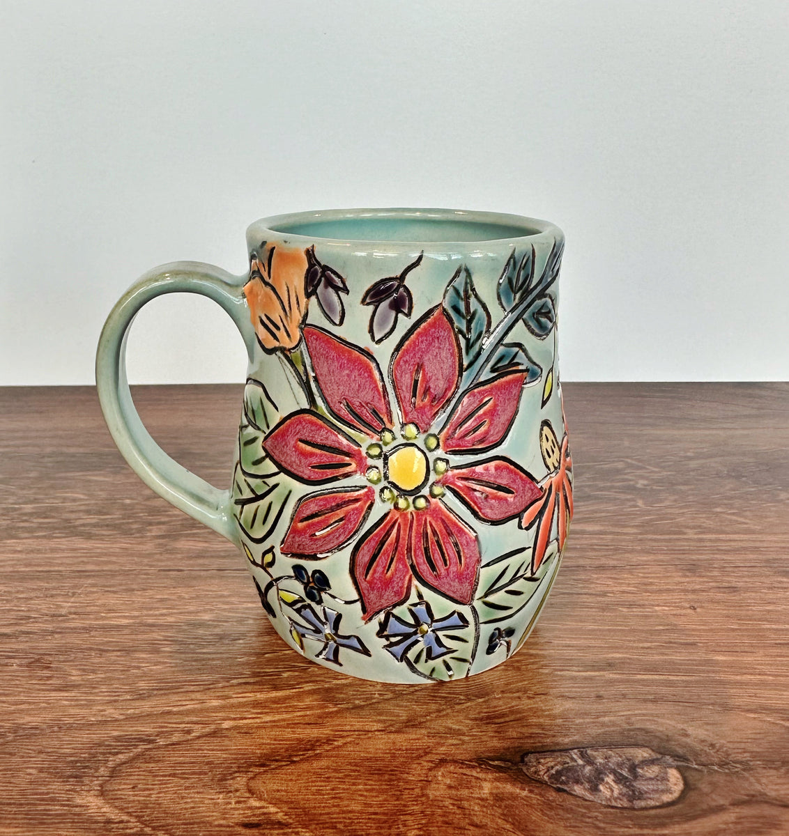 Carved Floral Mugs – Tagged "carved floral mug" – rachelgoodmanartworks